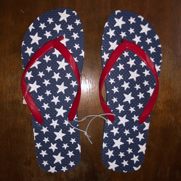 Shoes | Nwt 4th Of July Flipflops | Poshmark